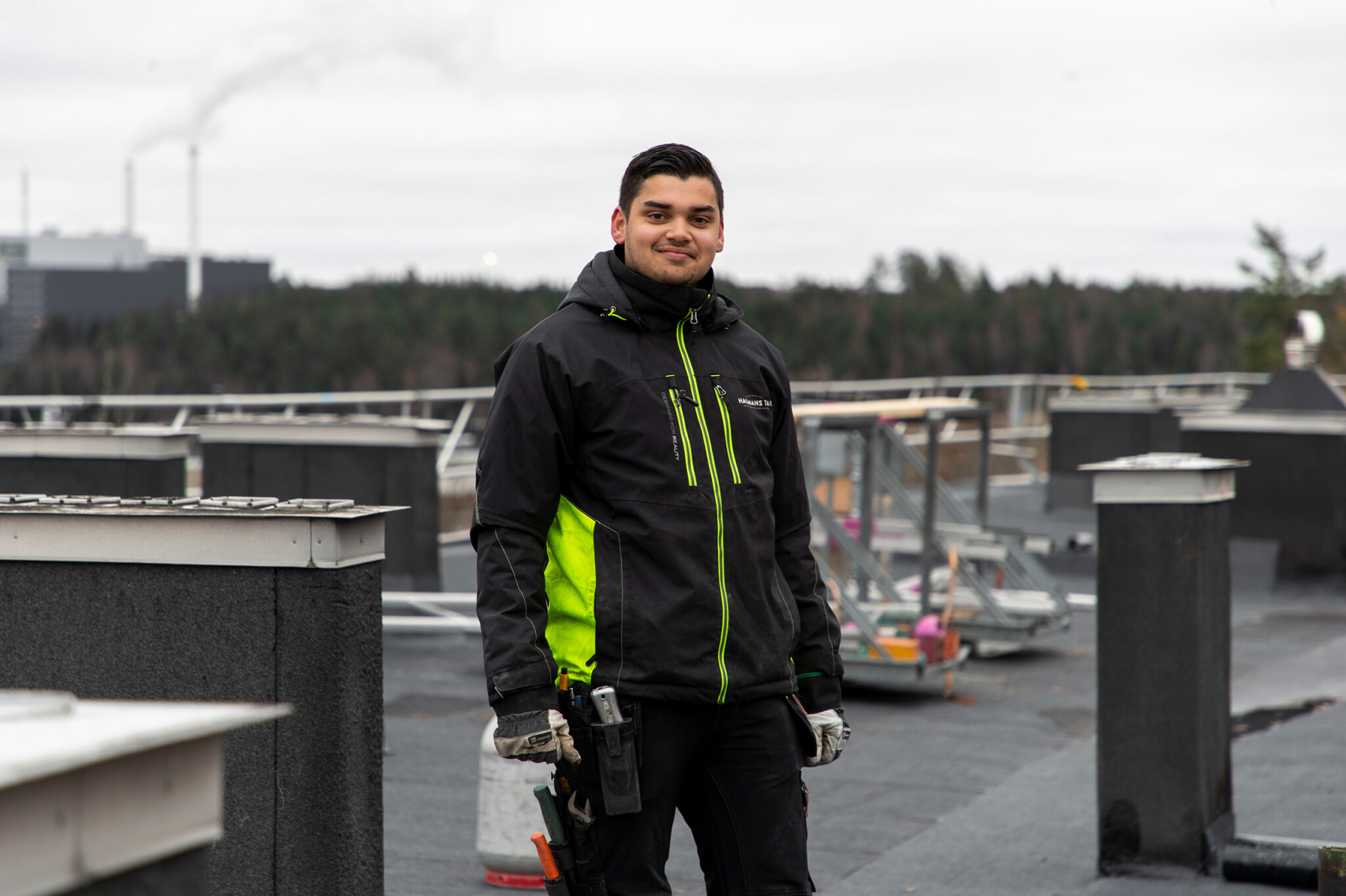 Från lärling till självgående tätskiktsmontör | Hagmans Tak